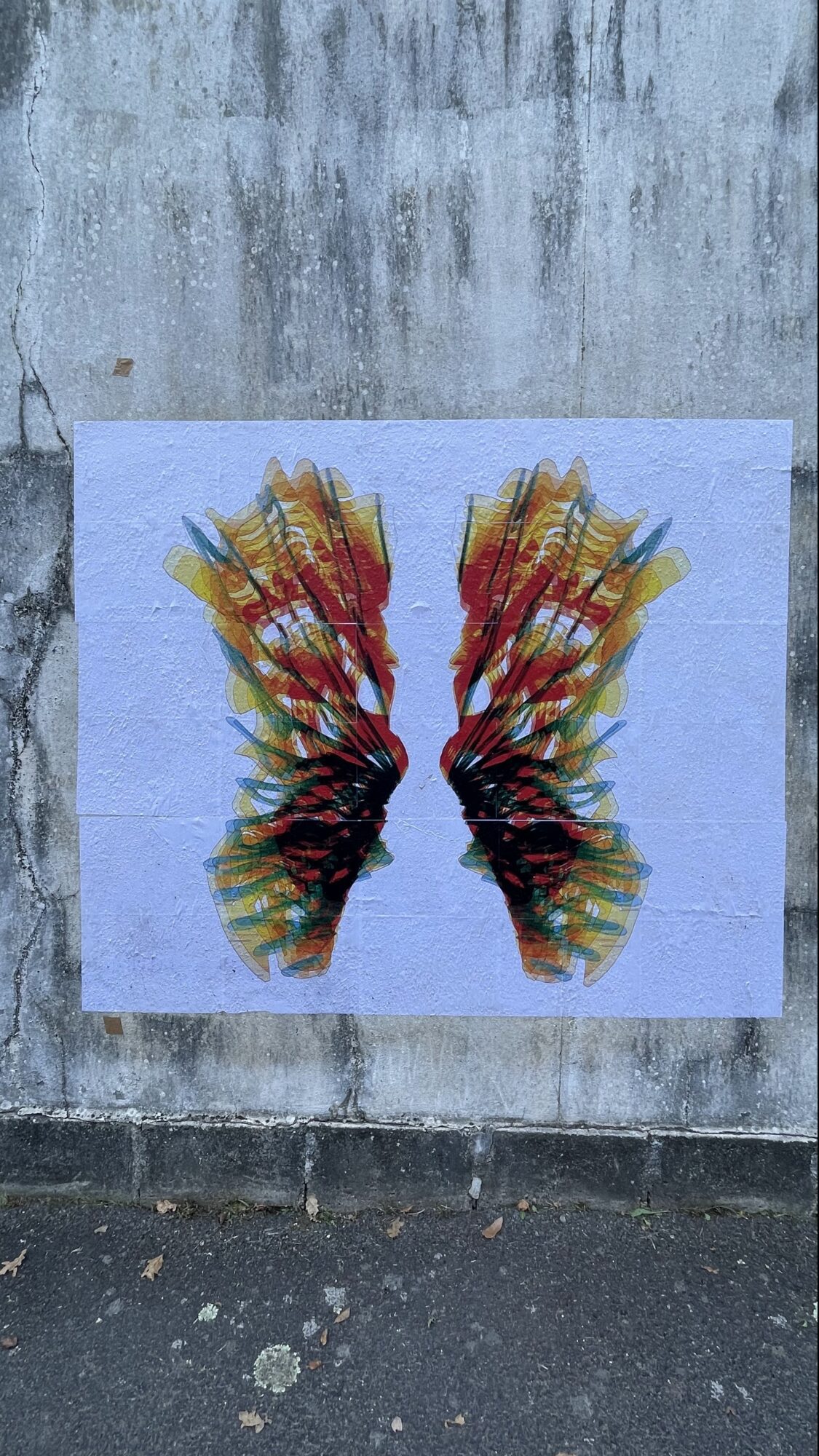 wheat pasting - guerilla art... - John K Melvin